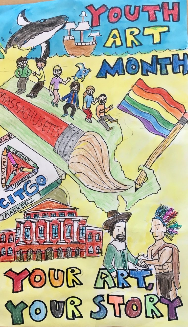 2019 Youth Art Month Flag Winners - Massachusetts Art Education Association