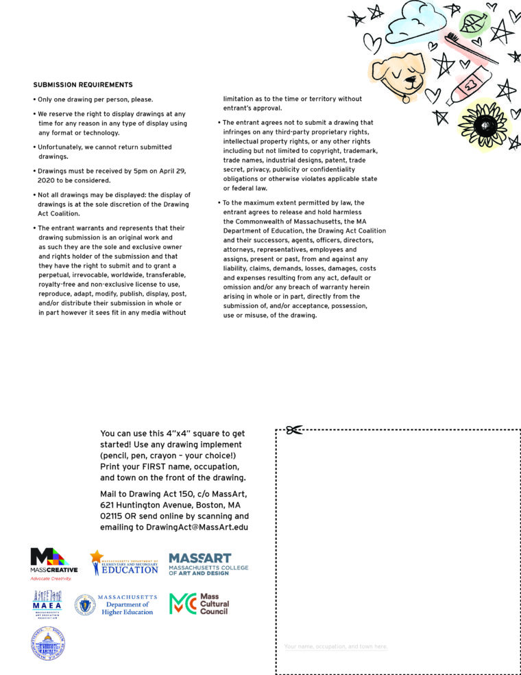 Drawing Act 150 - Community Art Installation - Massachusetts Art ...